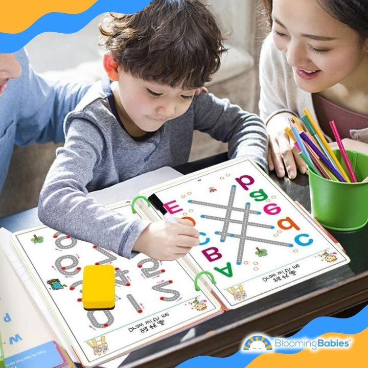 Empower Early Learning: Reusable Tracing Workbook Set for Young Minds ...