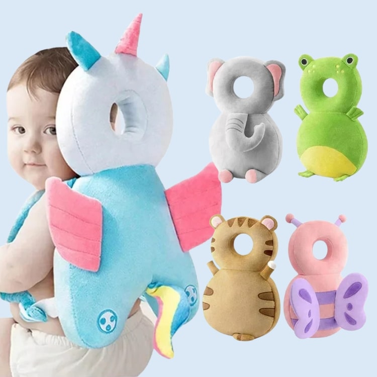 Baby Head Protector Backpack for Safety & Comfort – BloomingBabies