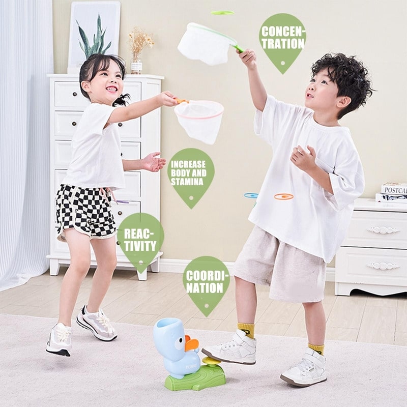 FlyFetch™ - Thrilling Flying Disc Launching Toy for Kids – BloomingBabies™