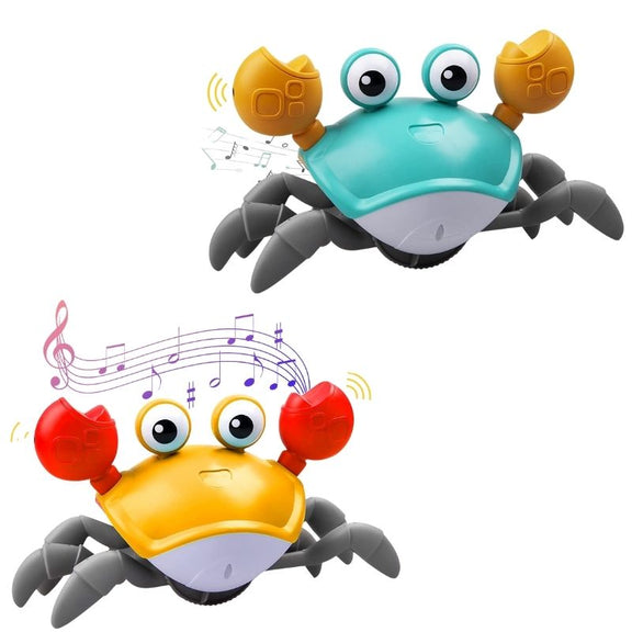 Mr. Crab™ - Fun & Interactive Tummy Time Crawling Crab Toy – BloomingBabies