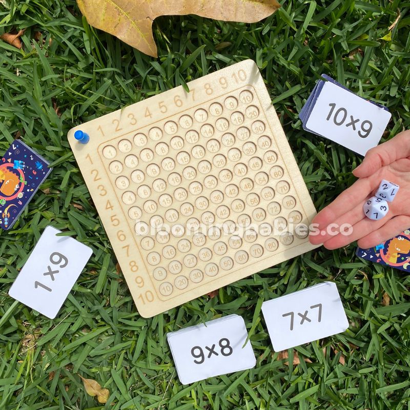 MultiBoard™ - Educational Montessori Multiplication Board Game ...