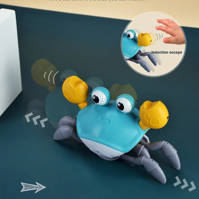 Mr. Crab™ - Fun & Interactive Tummy Time Crawling Crab Toy – BloomingBabies